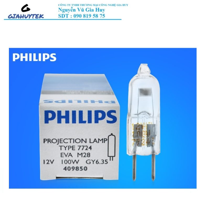 Bóng halogen 12V 100W Philips 7724 - Trang Chủ
